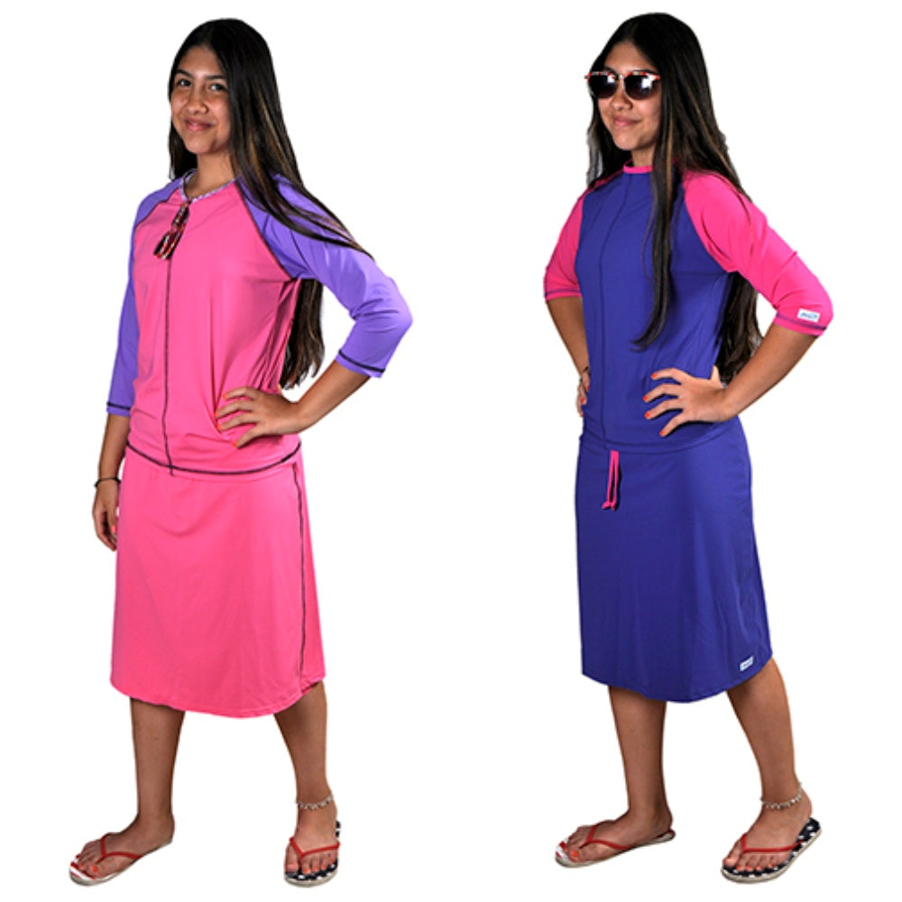 Girls Swim Skort Set Online | MarSea Modest Swim & Casualwear – MarSea ...